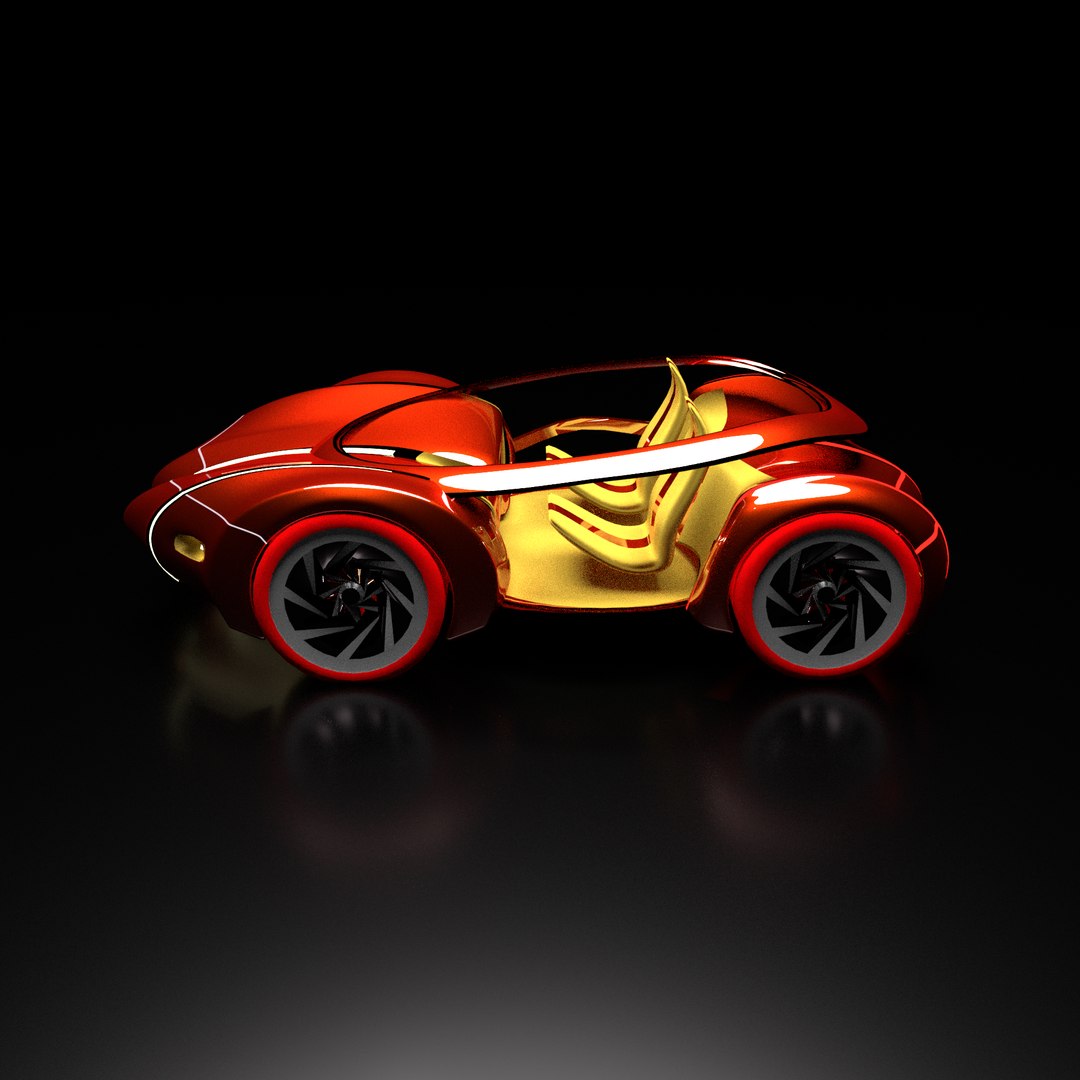 CONCEPT GLASS CAR Q 3D Model - TurboSquid 1849842