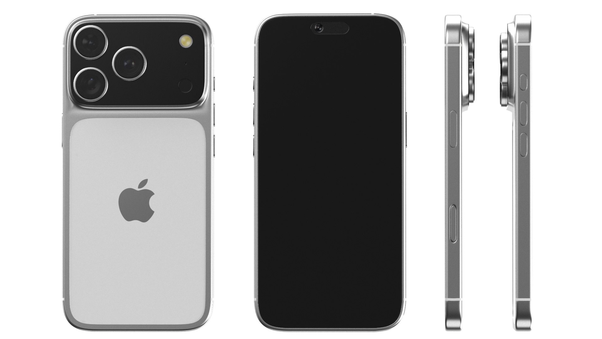 Apple IPhone 17 Pro PBR Model - TurboSquid 2444808