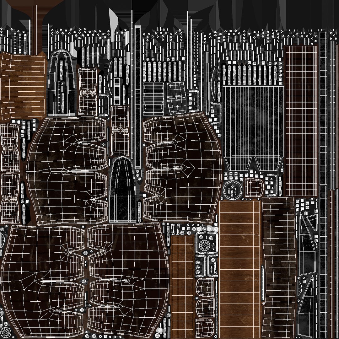 Pirate prosthetic leg model - TurboSquid 1713200