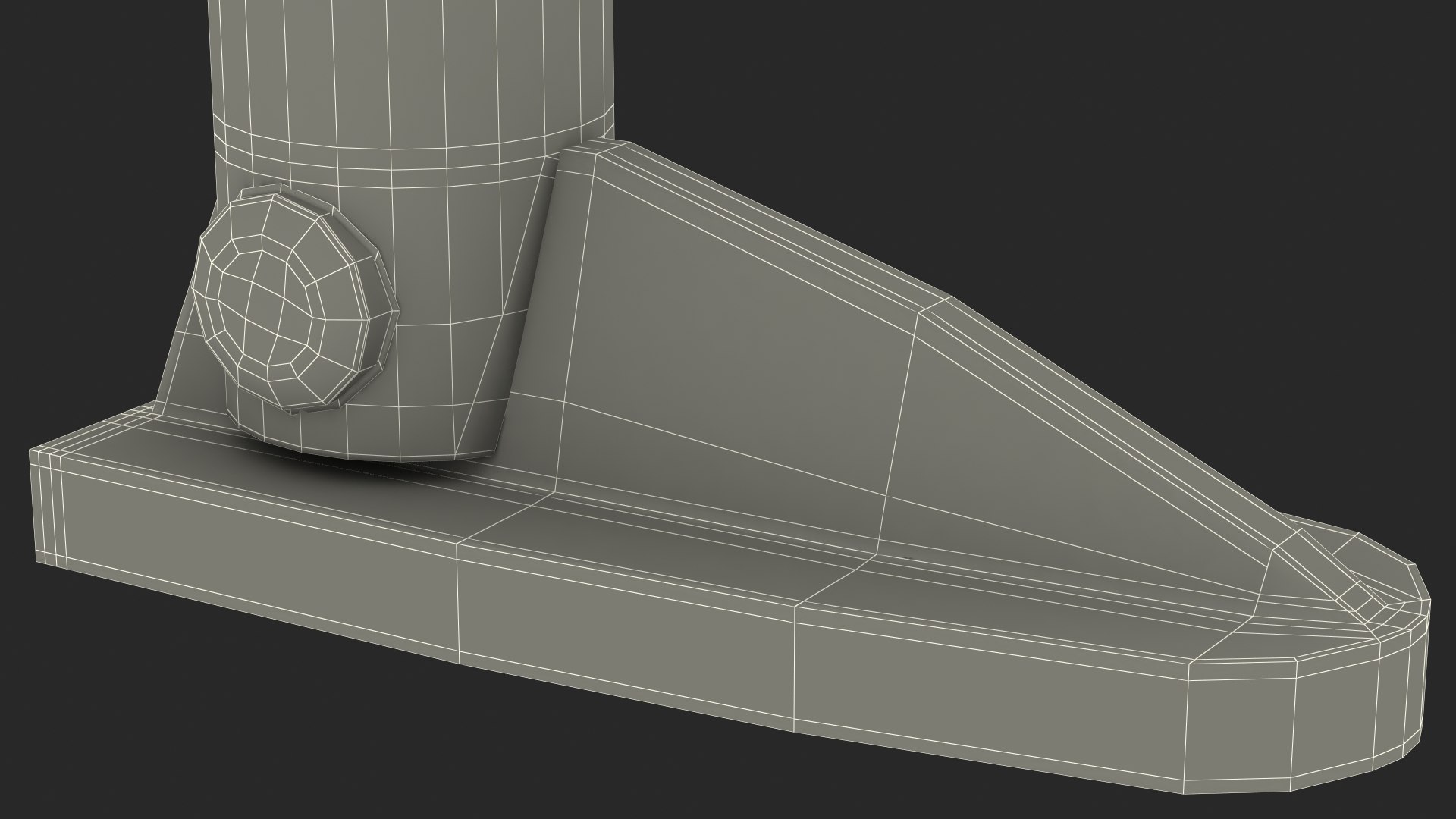 Pirate prosthetic leg model - TurboSquid 1713200