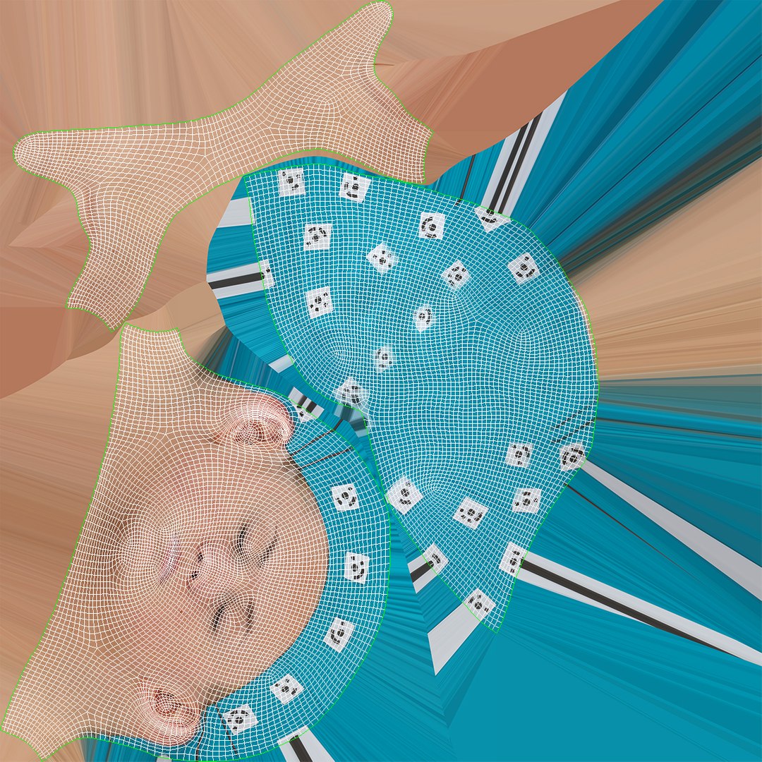 3D rhea human head eyes - TurboSquid 1658638