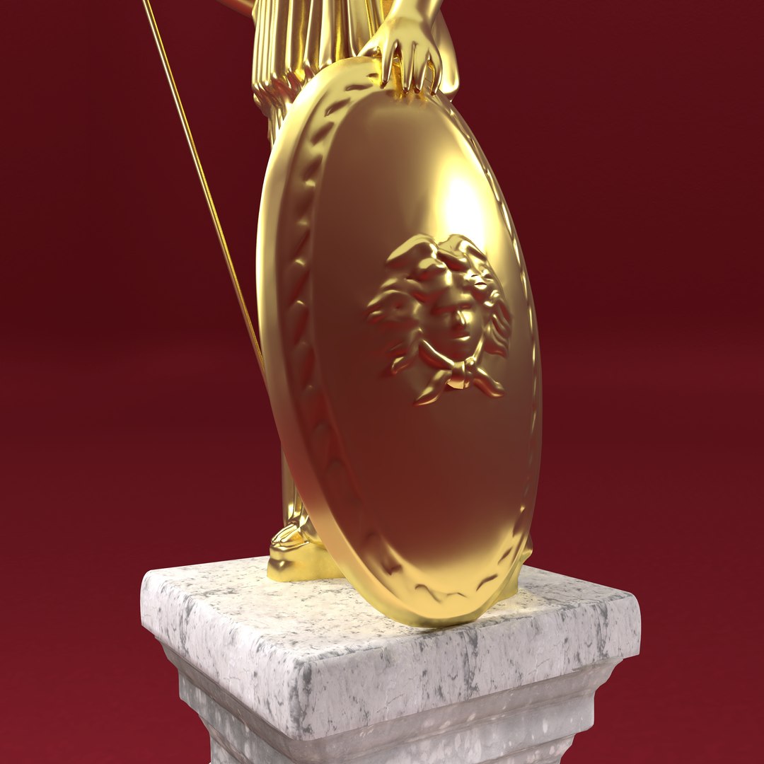 Athena Statue model - TurboSquid 2054925