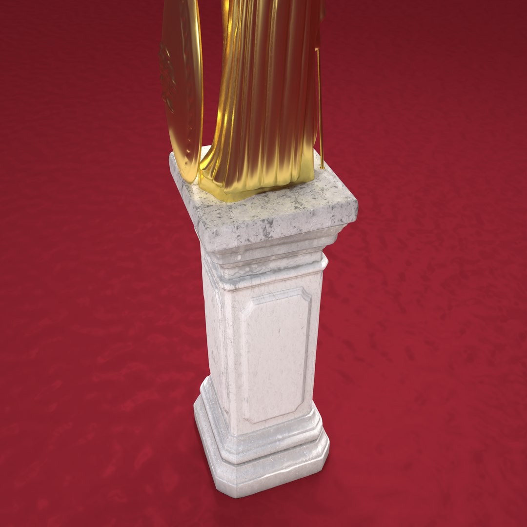 Athena Statue model - TurboSquid 2054925