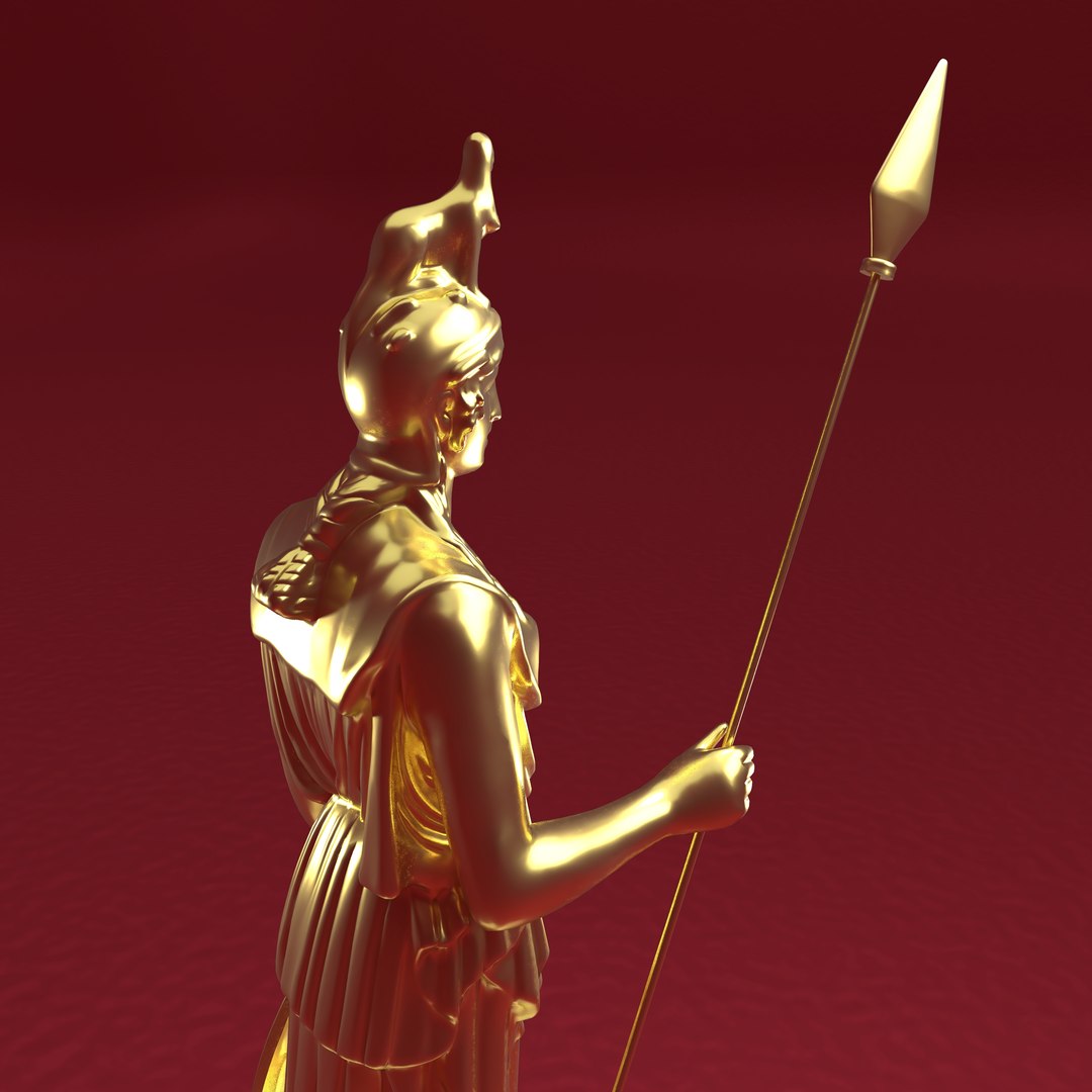 Athena Statue model - TurboSquid 2054925