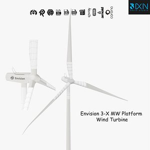 Free SketchUp Industrial-Wind-Turbine Models | TurboSquid