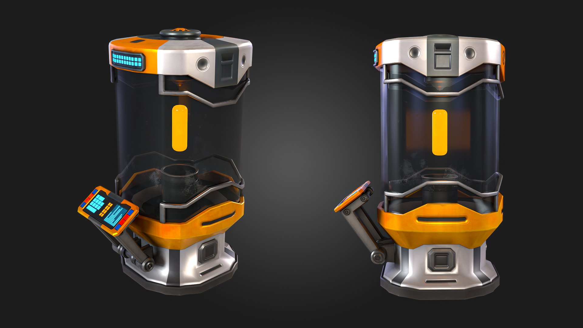 3D SCI-FI Energy Container - TurboSquid 2268986