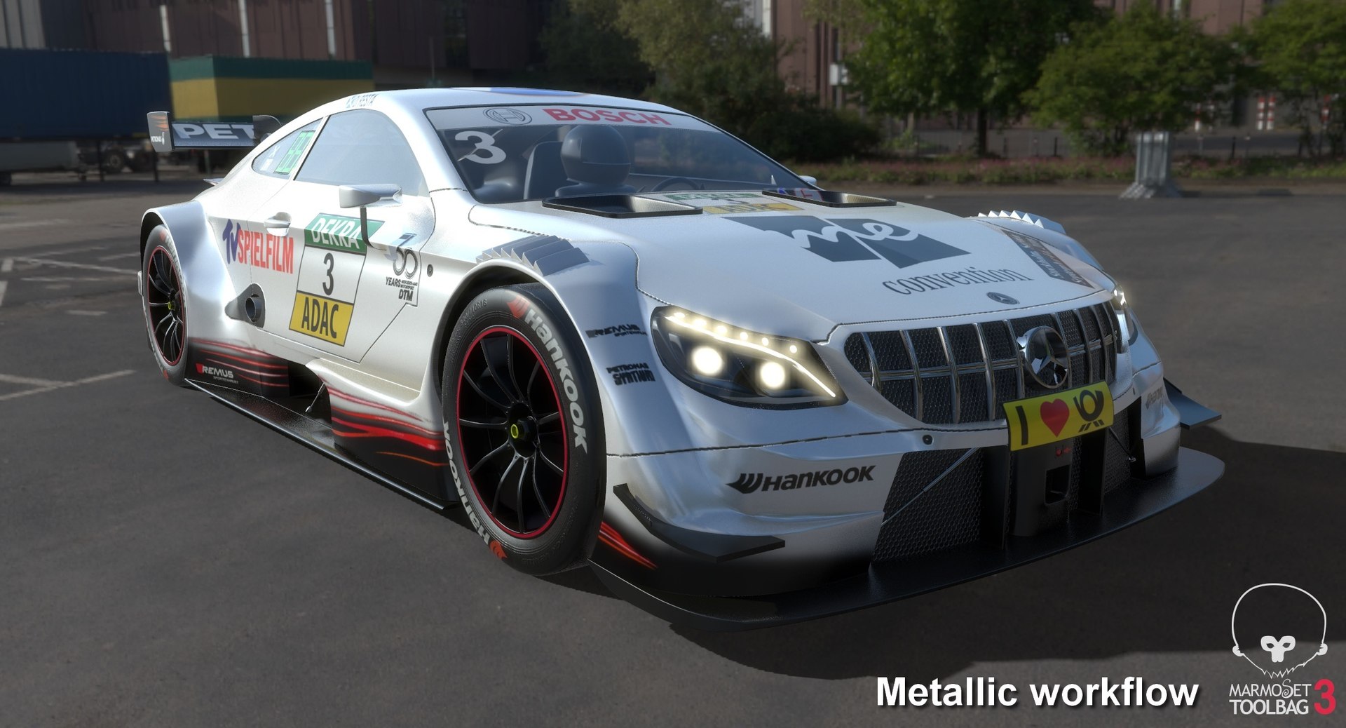 Mercedes-amg C63 Dtm Season 3D Model - TurboSquid 1311094