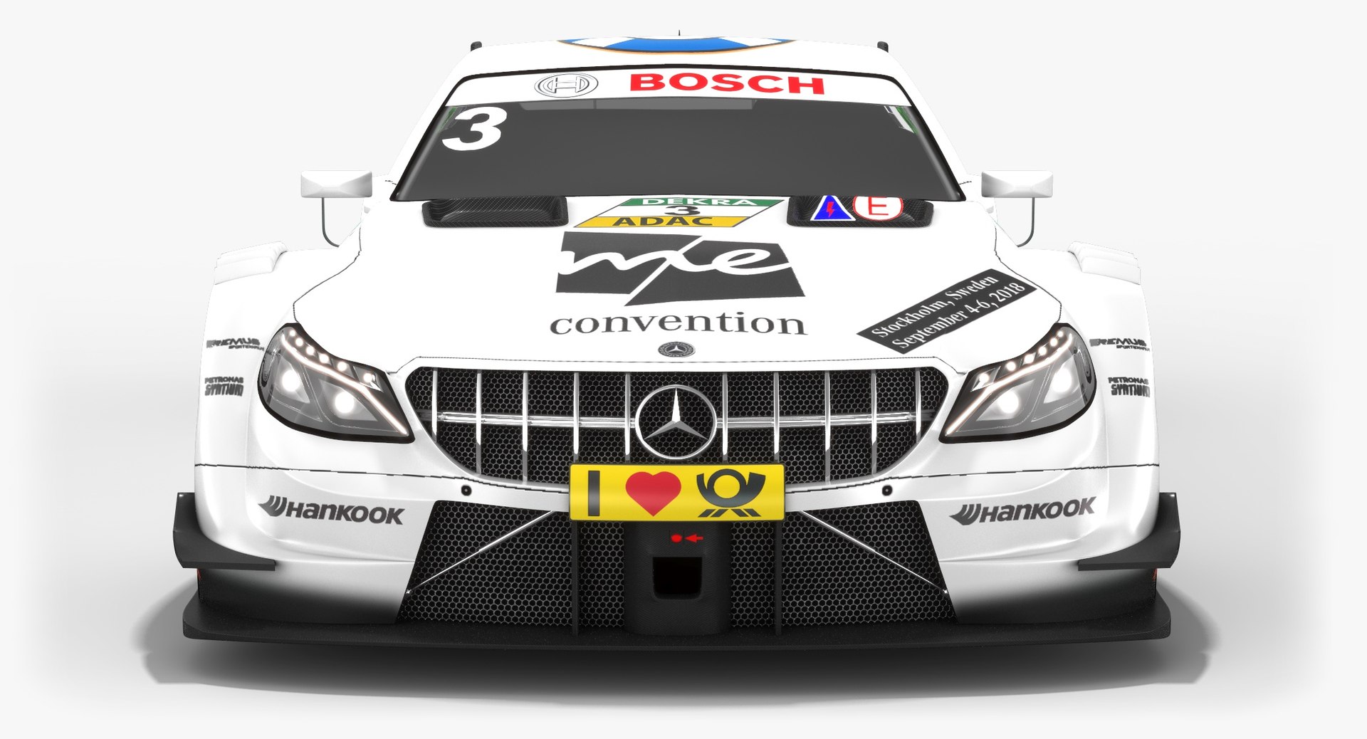 Mercedes-amg C63 Dtm Season 3D Model - TurboSquid 1311094