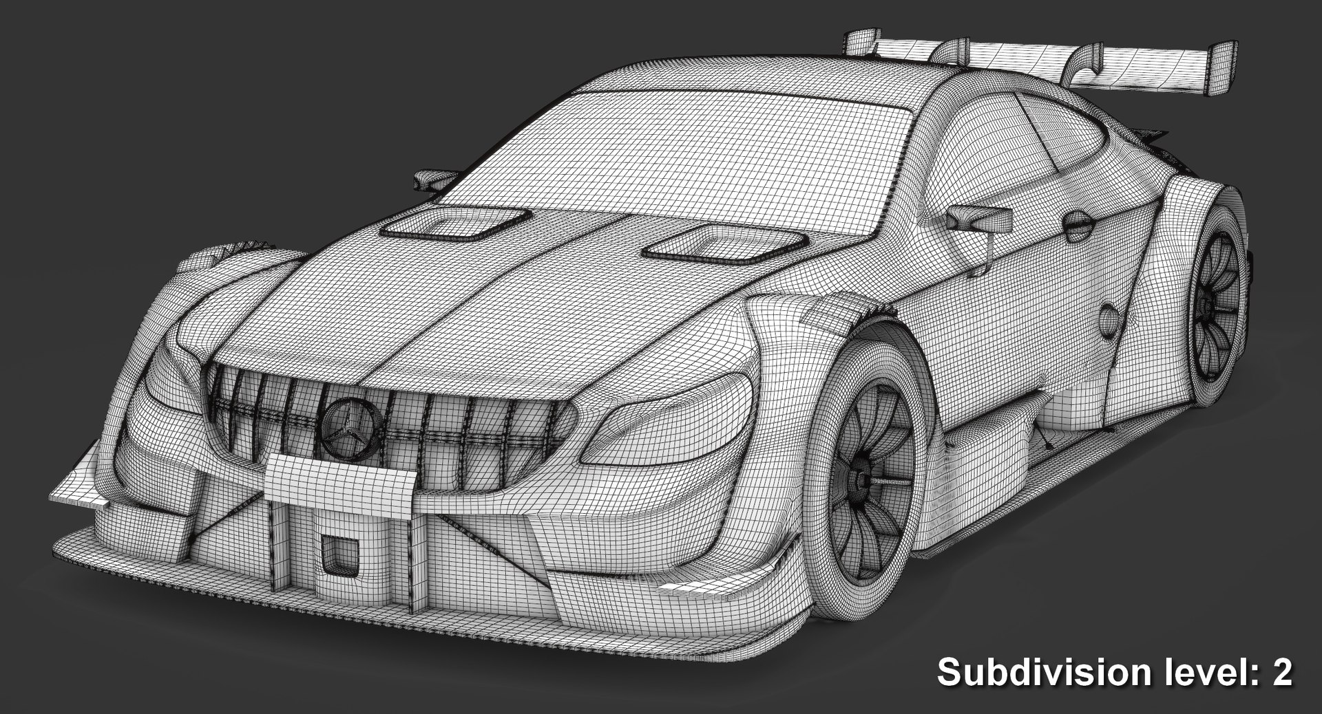 Mercedes-amg c63 dtm season 3D model - TurboSquid 1311094