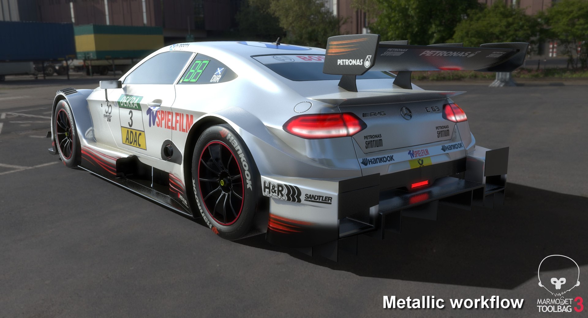 Mercedes-amg C63 Dtm Season 3D Model - TurboSquid 1311094