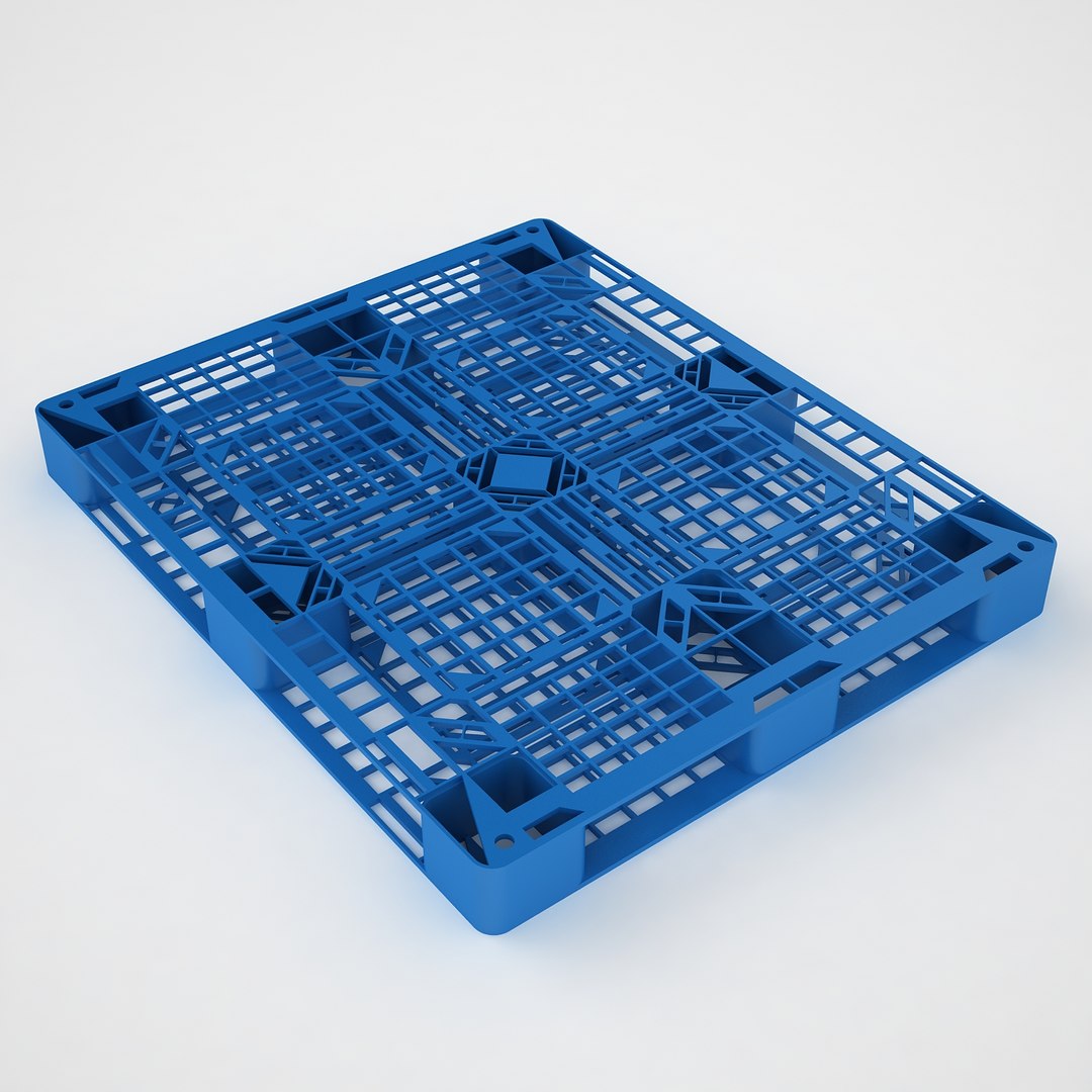 Plastic Pallet 3d Model