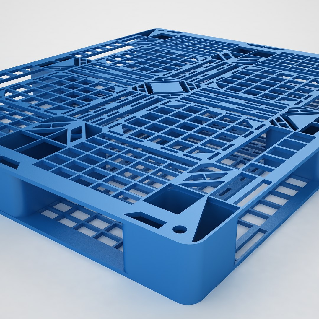 Plastic Pallet 3d Model
