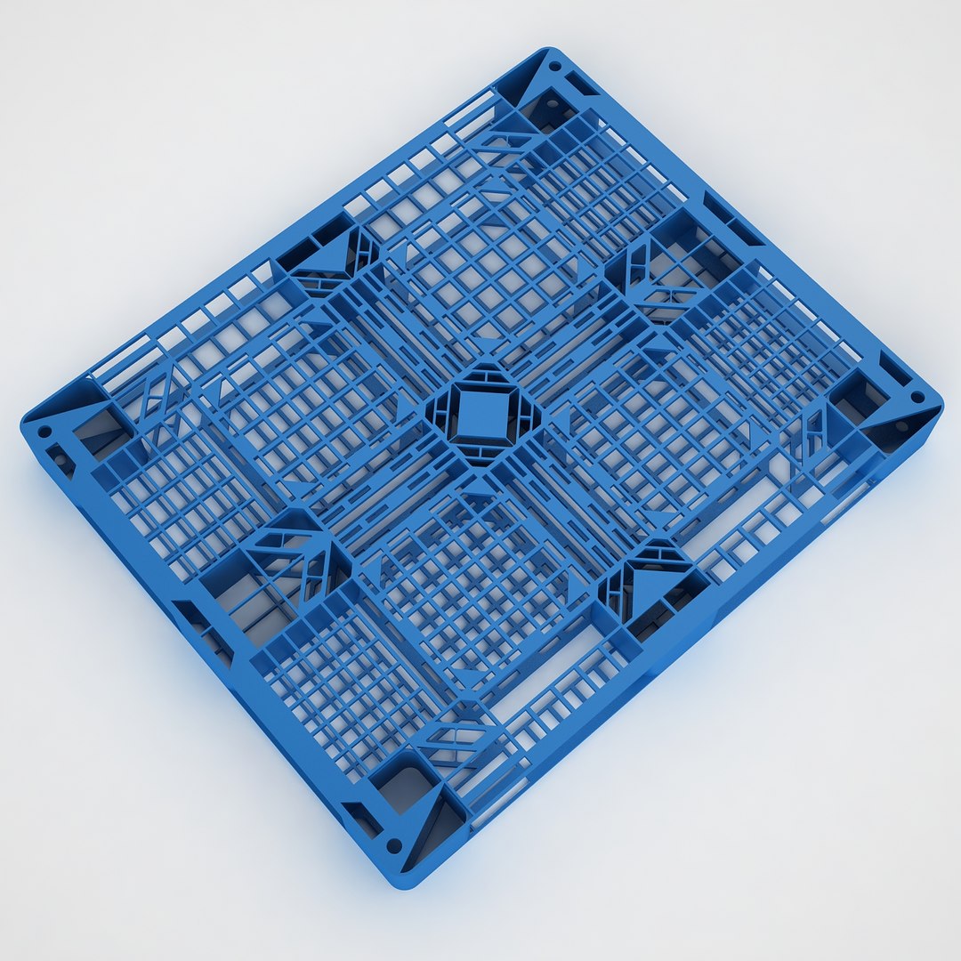 Plastic Pallet 3d Model