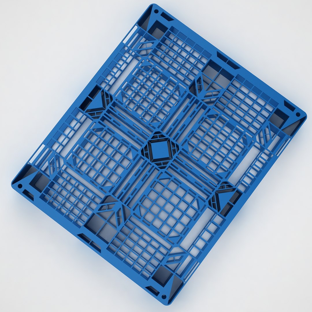 Plastic Pallet 3d Model