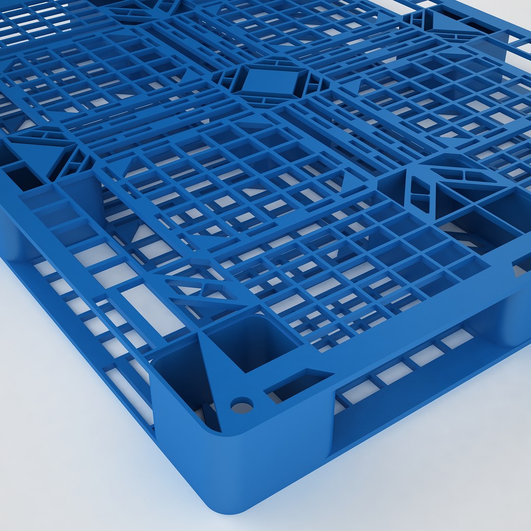 Plastic Pallet 3d Model