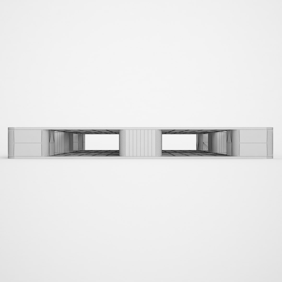 Plastic Pallet 3d Model