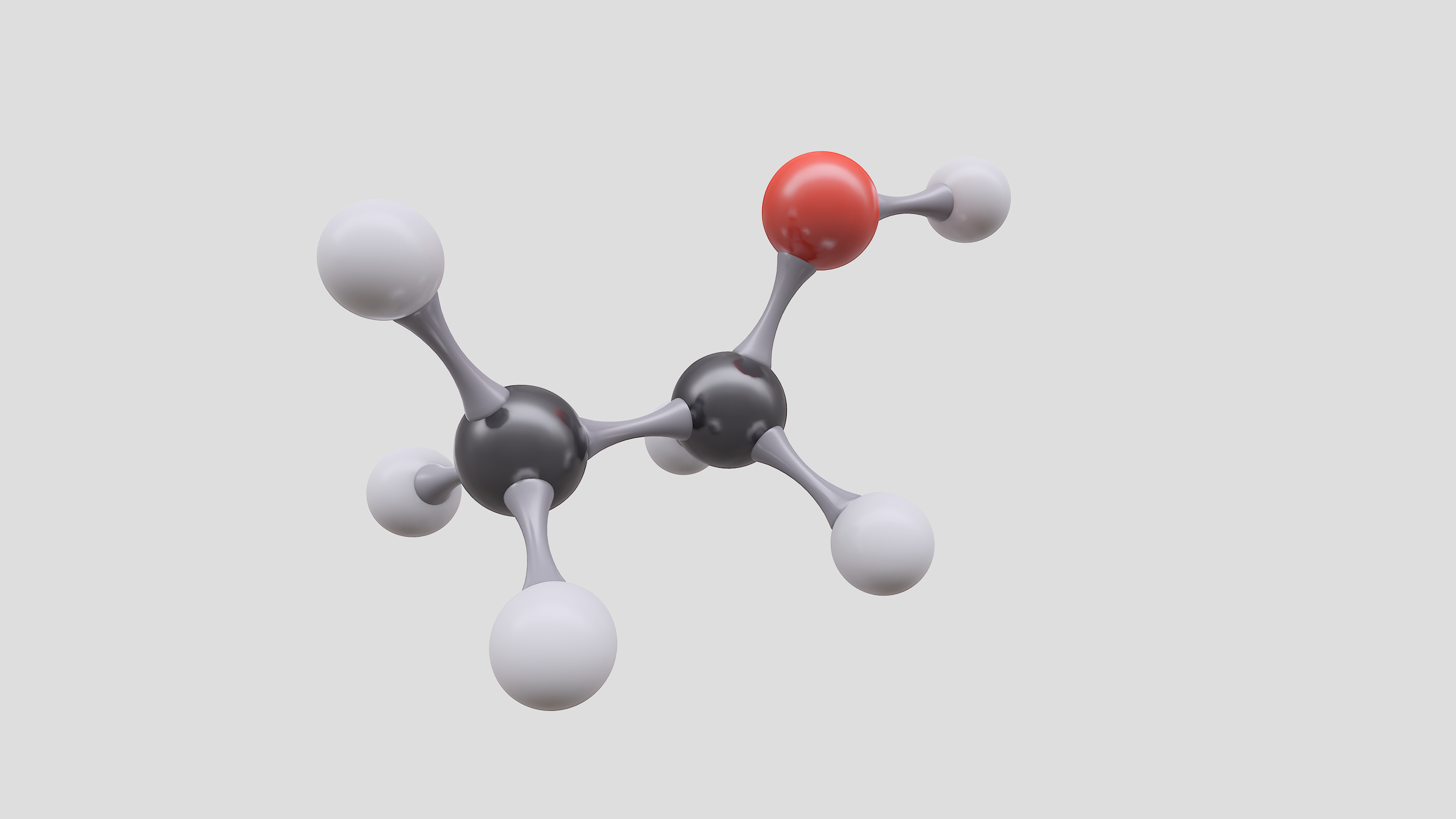 modelo 3d Molécula de etanol con PBR 4K 8K - TurboSquid 1943473
