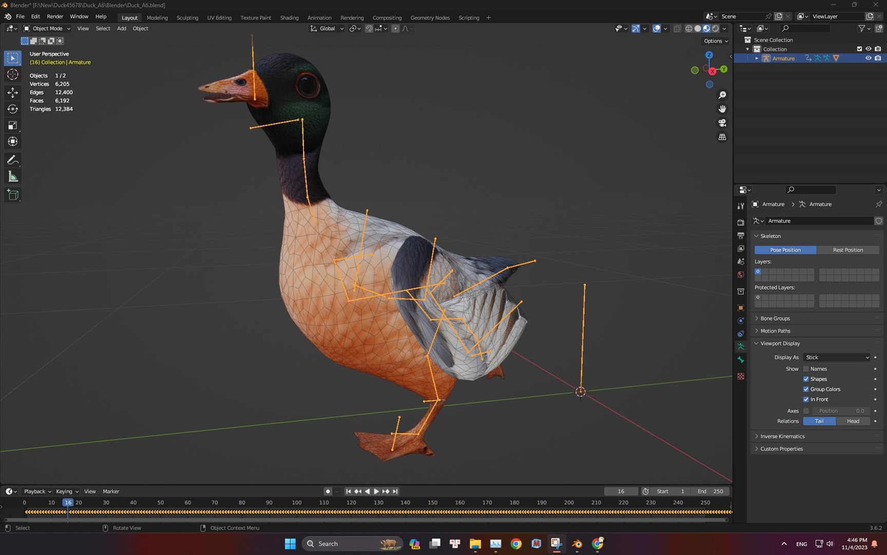 3D Duck-A6 - TurboSquid 2430200