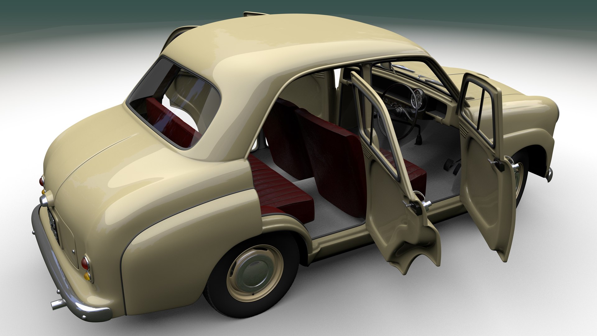 Standard Eight Phase1 1953 3D - TurboSquid 2191161