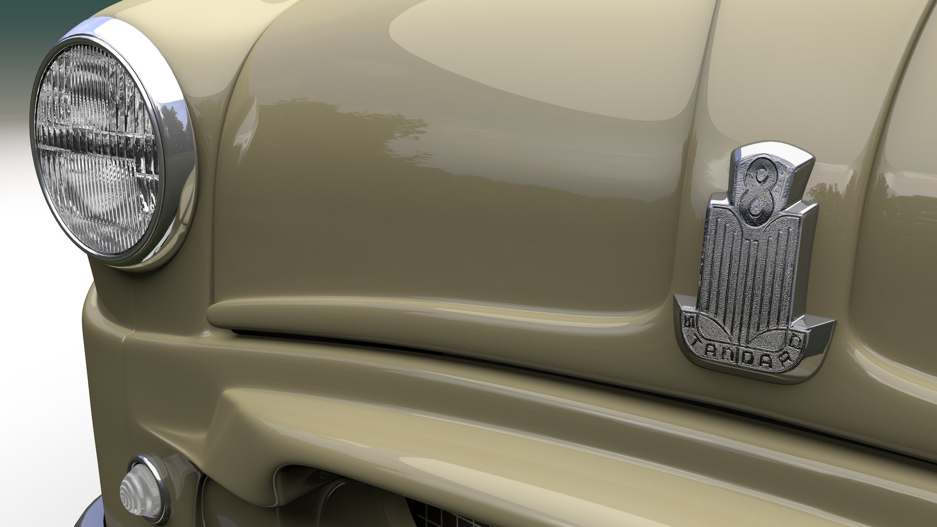 Standard Eight Phase1 1953 3D - TurboSquid 2191161