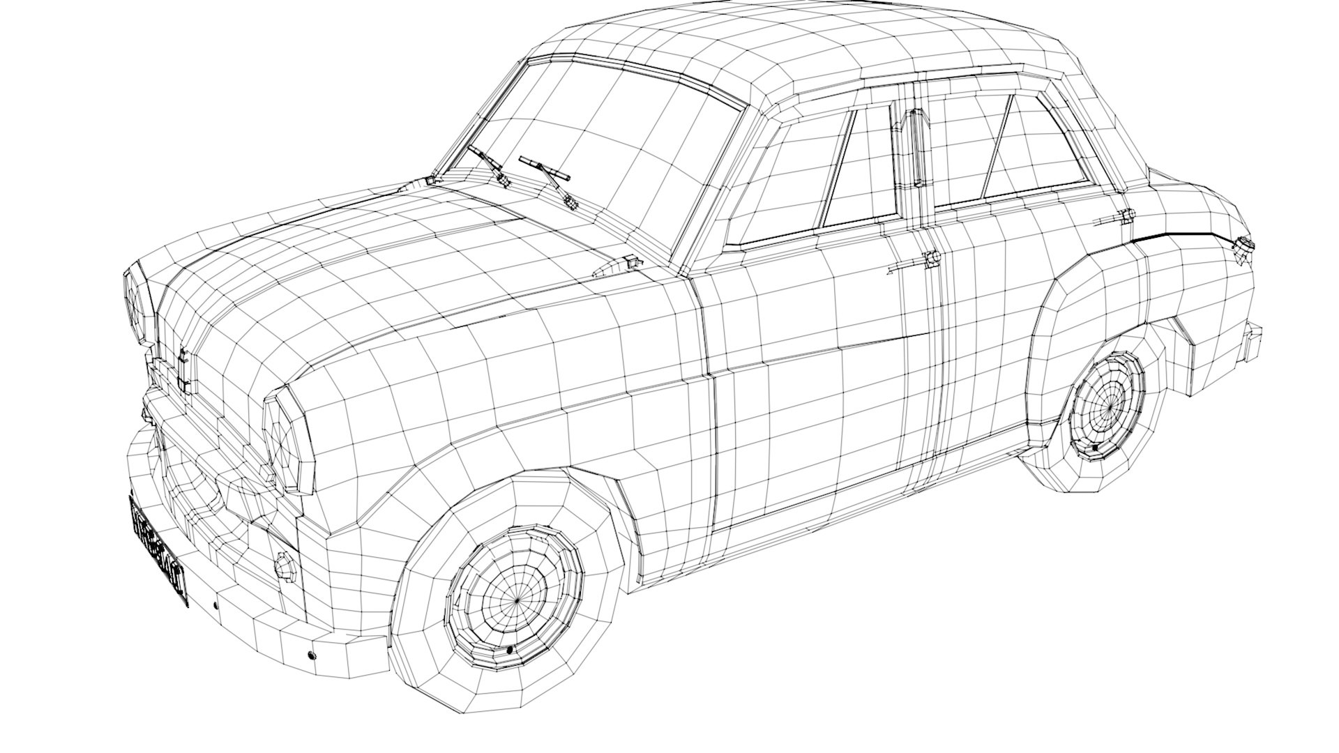 Standard Eight Phase1 1953 3D - TurboSquid 2191161