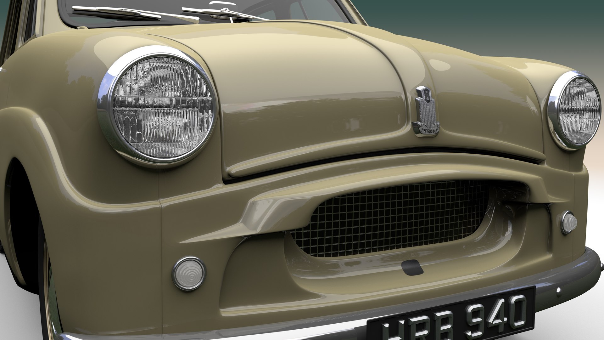 Standard Eight Phase1 1953 3D - TurboSquid 2191161