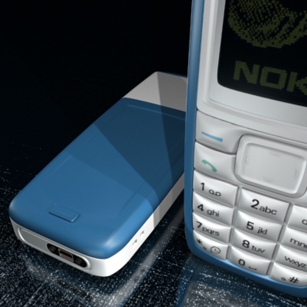 Nokia 1110i Phone 3d 3ds