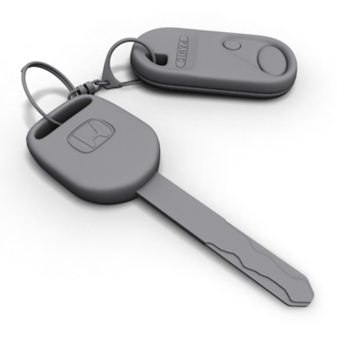 3d Car Keys Model