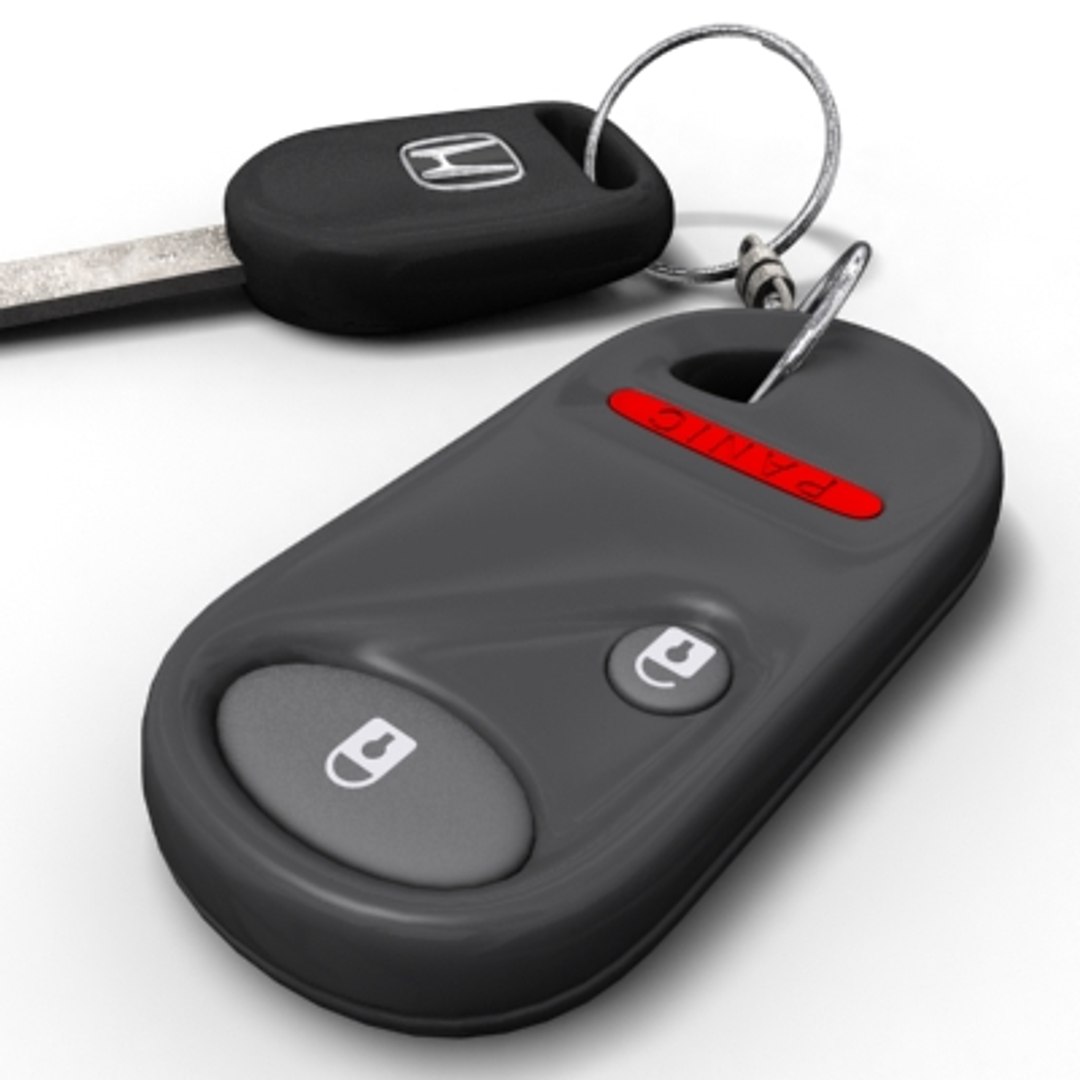 3d Car Keys Model