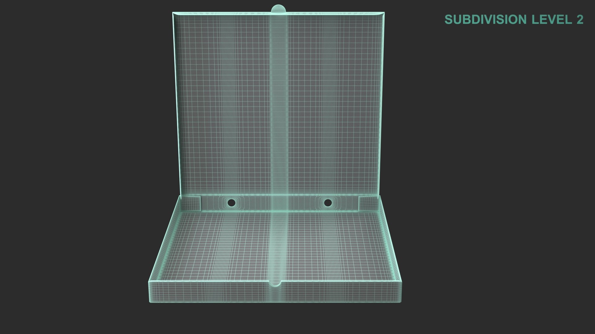 Pizza Box Open 3D Model - TurboSquid 1864936