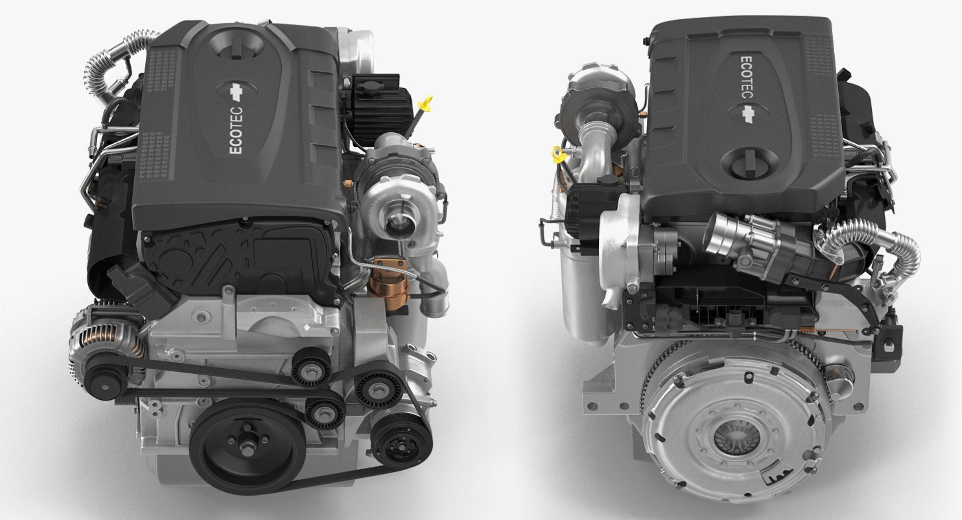 Turbo Diesel Engine Chevrolet Model - TurboSquid 1242879