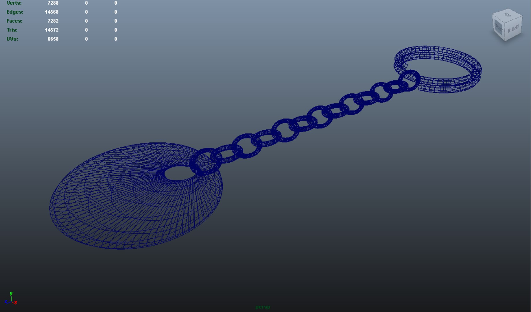 trinket keys 3d model