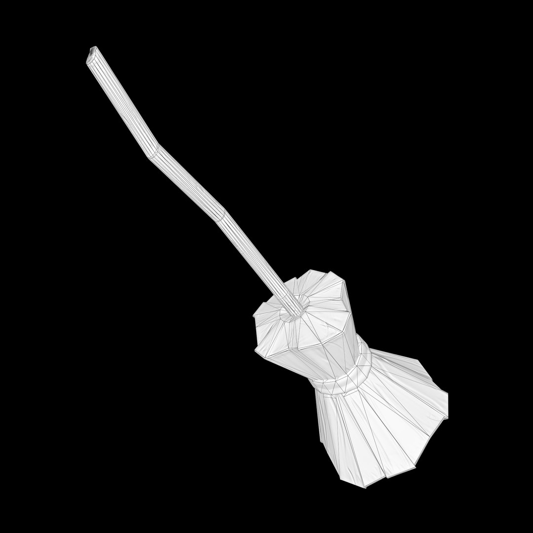 3D Low-poly Of Stylized WitchBroom Low-poly 3D Model Model - TurboSquid ...