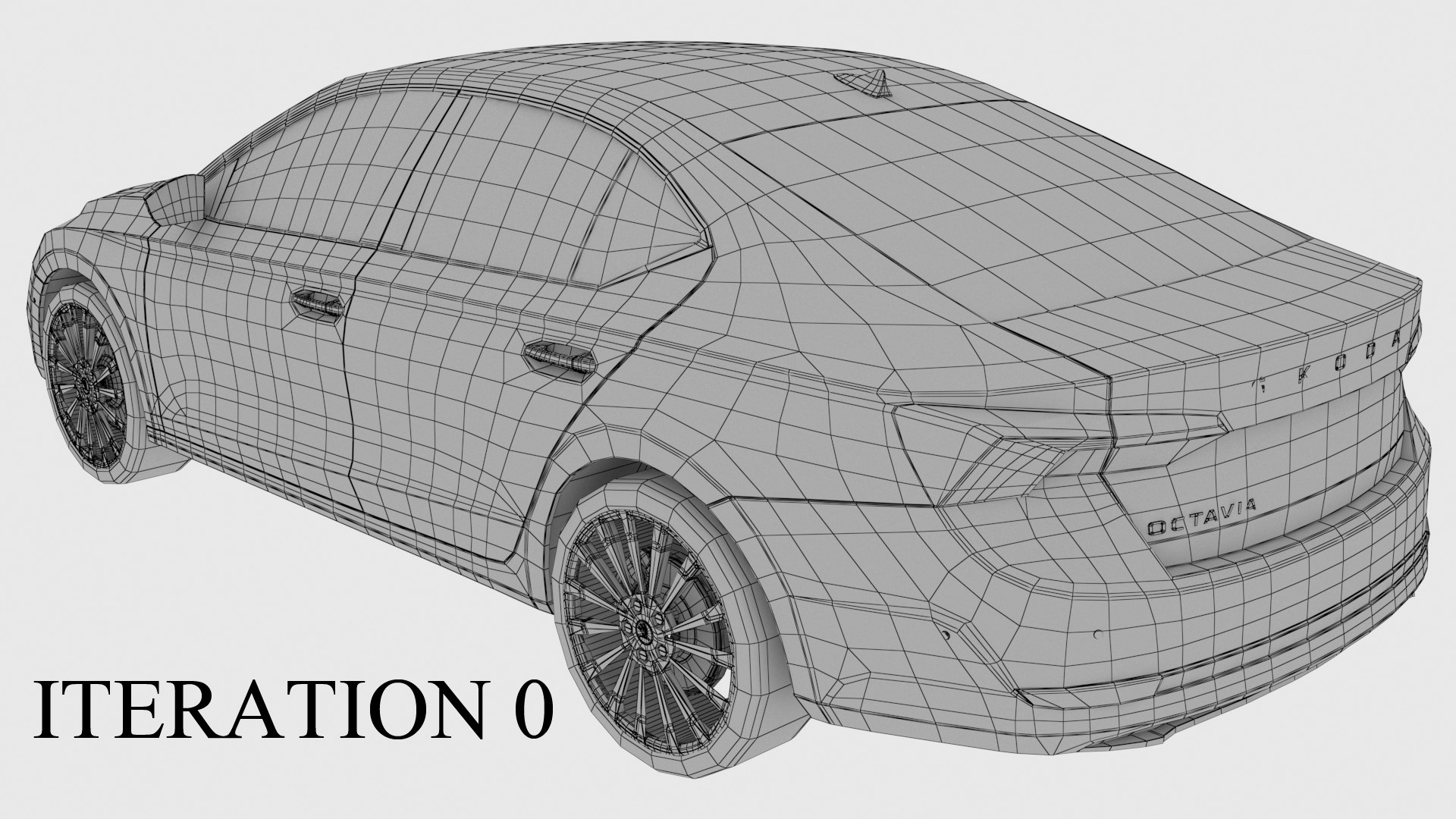 Skoda Octavia 2020 3D Model - TurboSquid 1473485