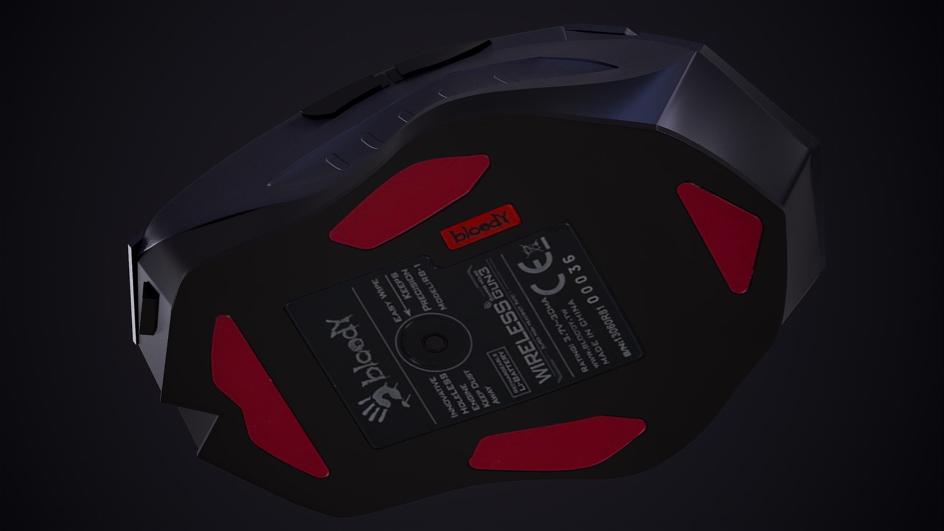 3D A4Tech Bloody Computer Mouse PBR - TurboSquid 1855244