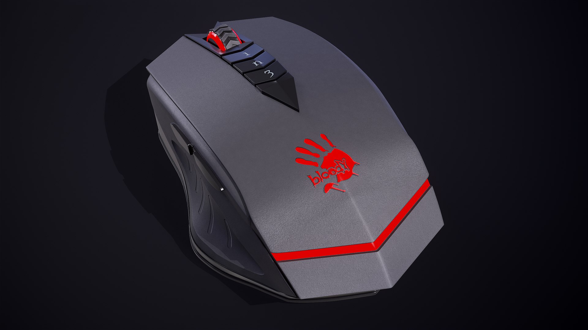 3D A4Tech Bloody Computer Mouse PBR - TurboSquid 1855244