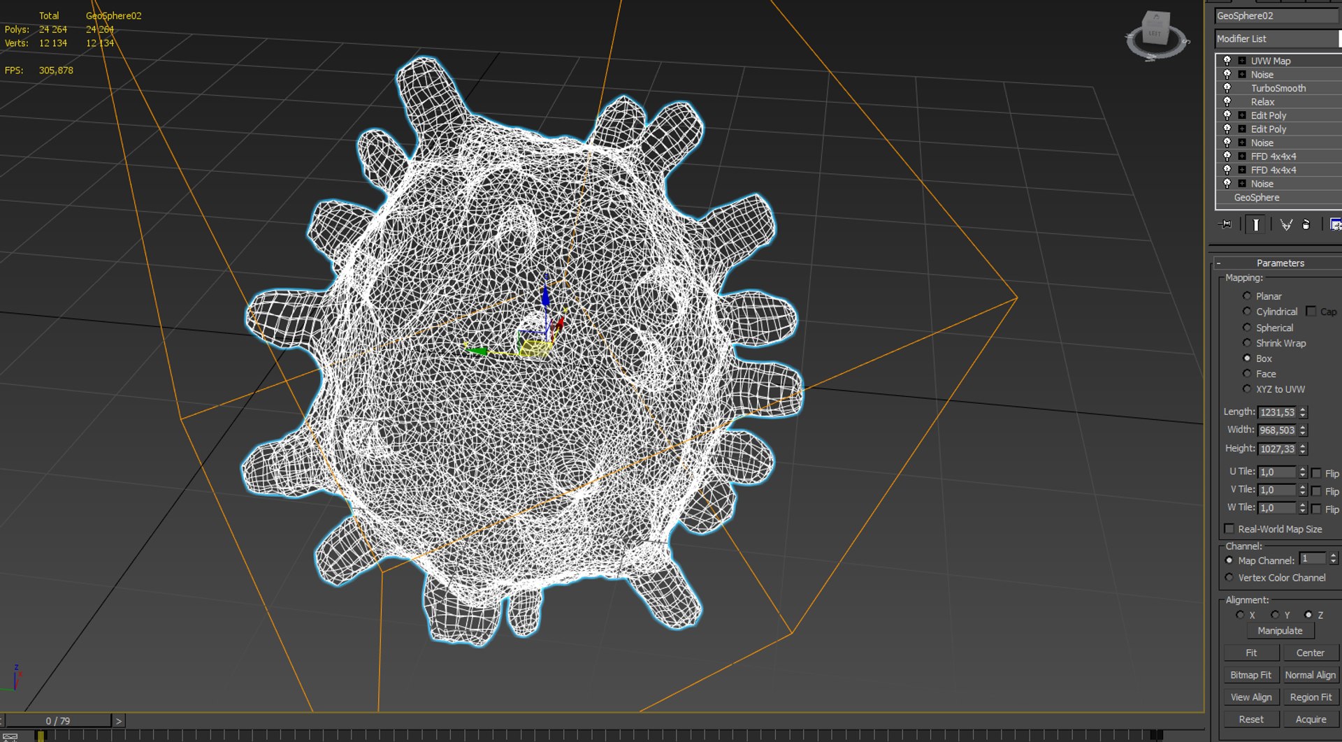 3d Model White Blood Cell