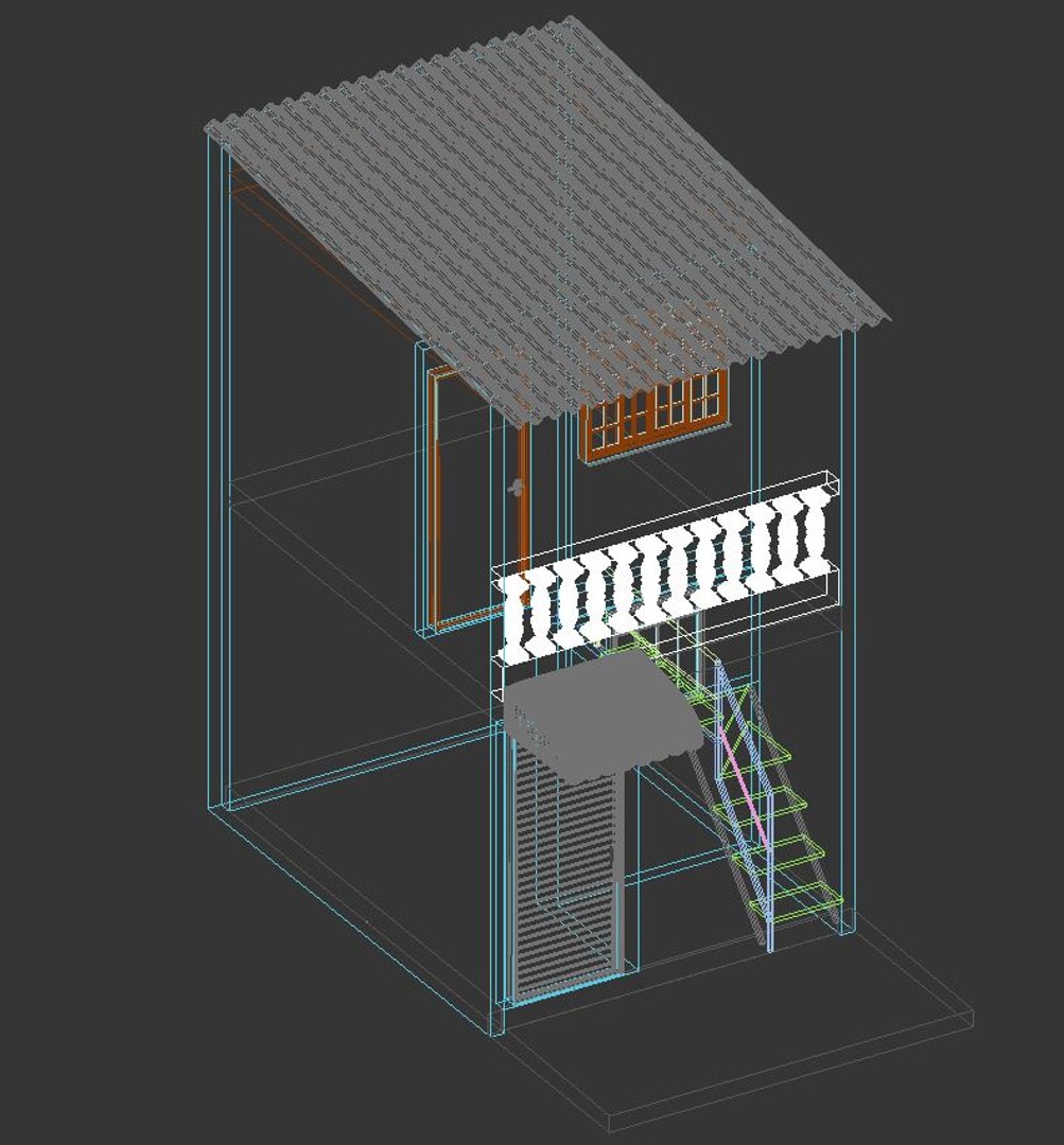 3D House Favela Model - TurboSquid 1523341