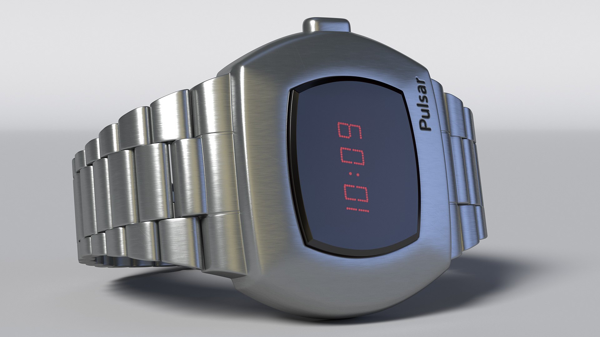 3D Hamilton Watch Pulsar 1970 Model - TurboSquid 1959625