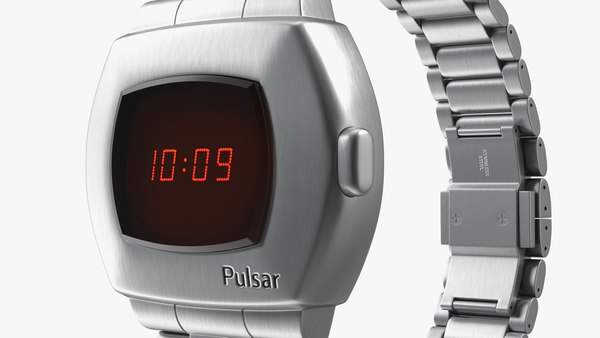 3D Hamilton Watch Pulsar 1970 model - TurboSquid 1959625