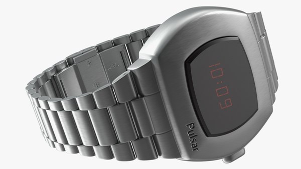3D Hamilton Watch Pulsar 1970 model - TurboSquid 1959625