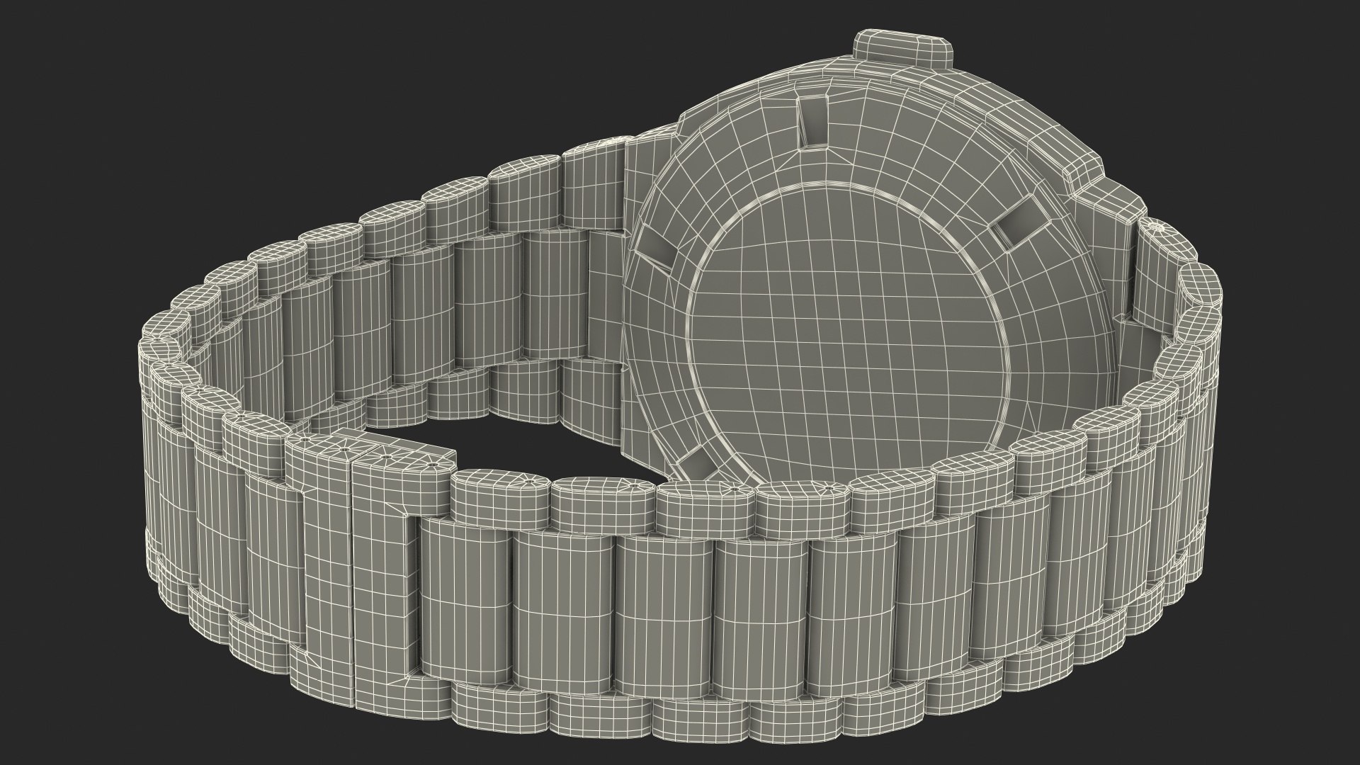 3D Hamilton Watch Pulsar 1970 Model - TurboSquid 1959625