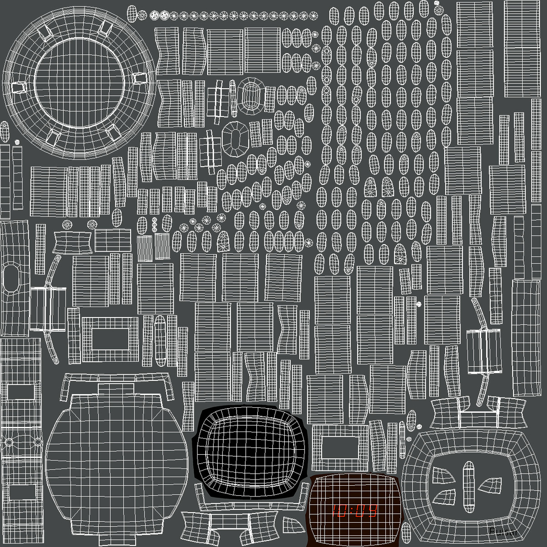 3D Hamilton Watch Pulsar 1970 model - TurboSquid 1959625