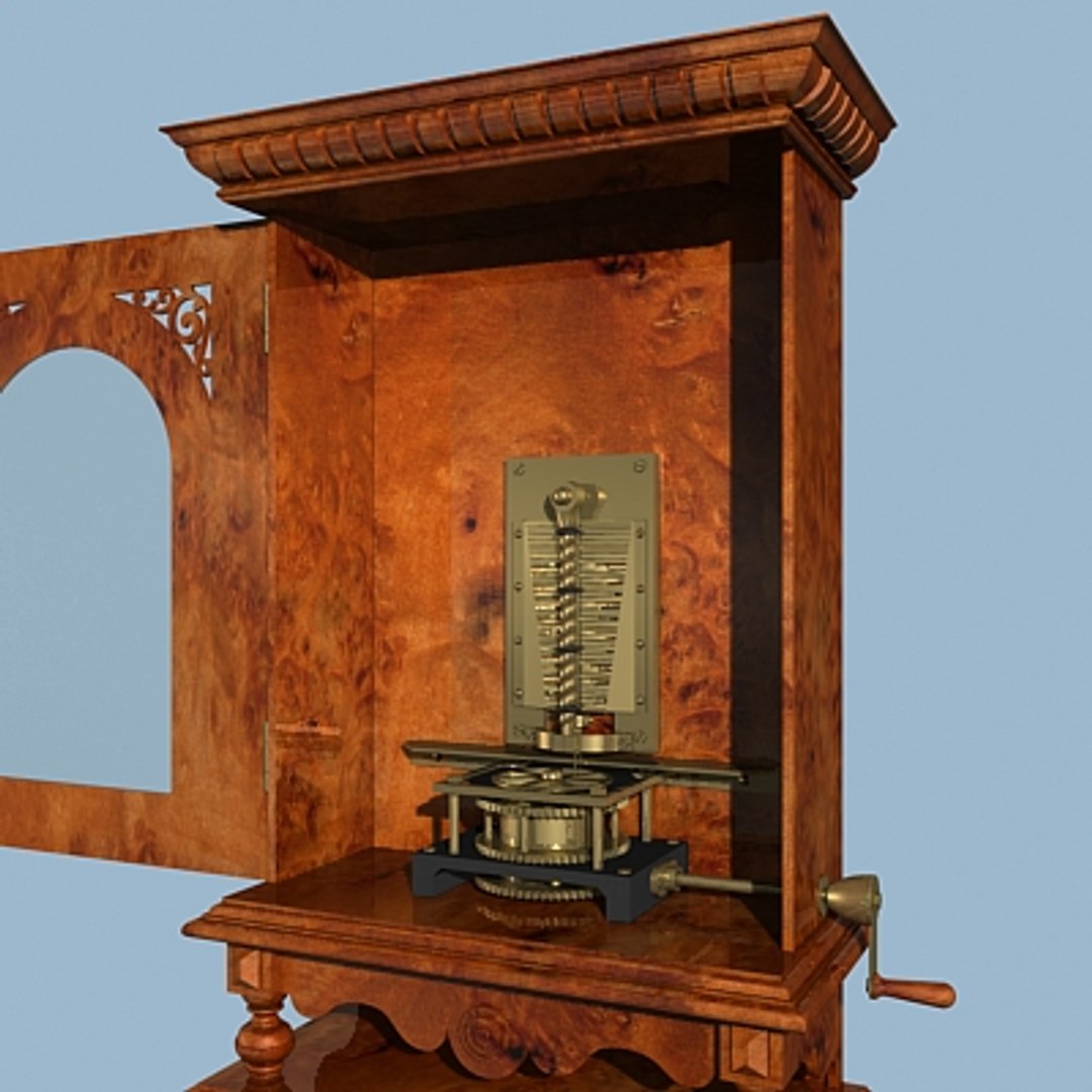 Polyphon Antique Music 3d Max