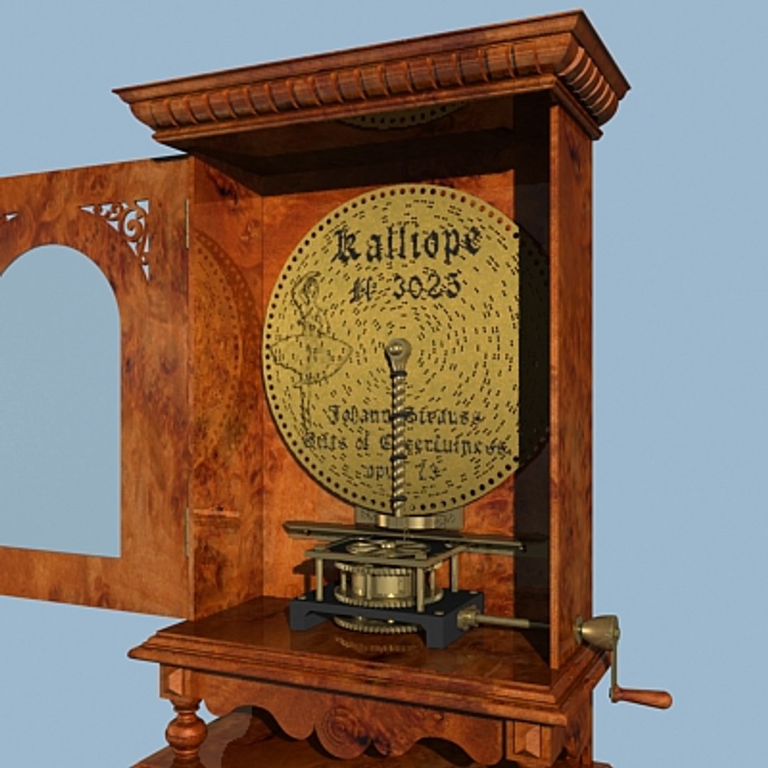 Polyphon Antique Music 3d Max