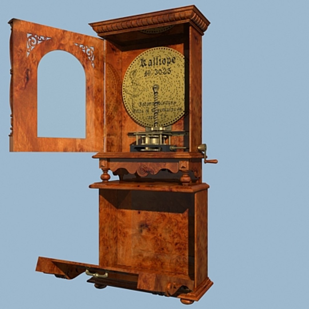 Polyphon Antique Music 3d Max
