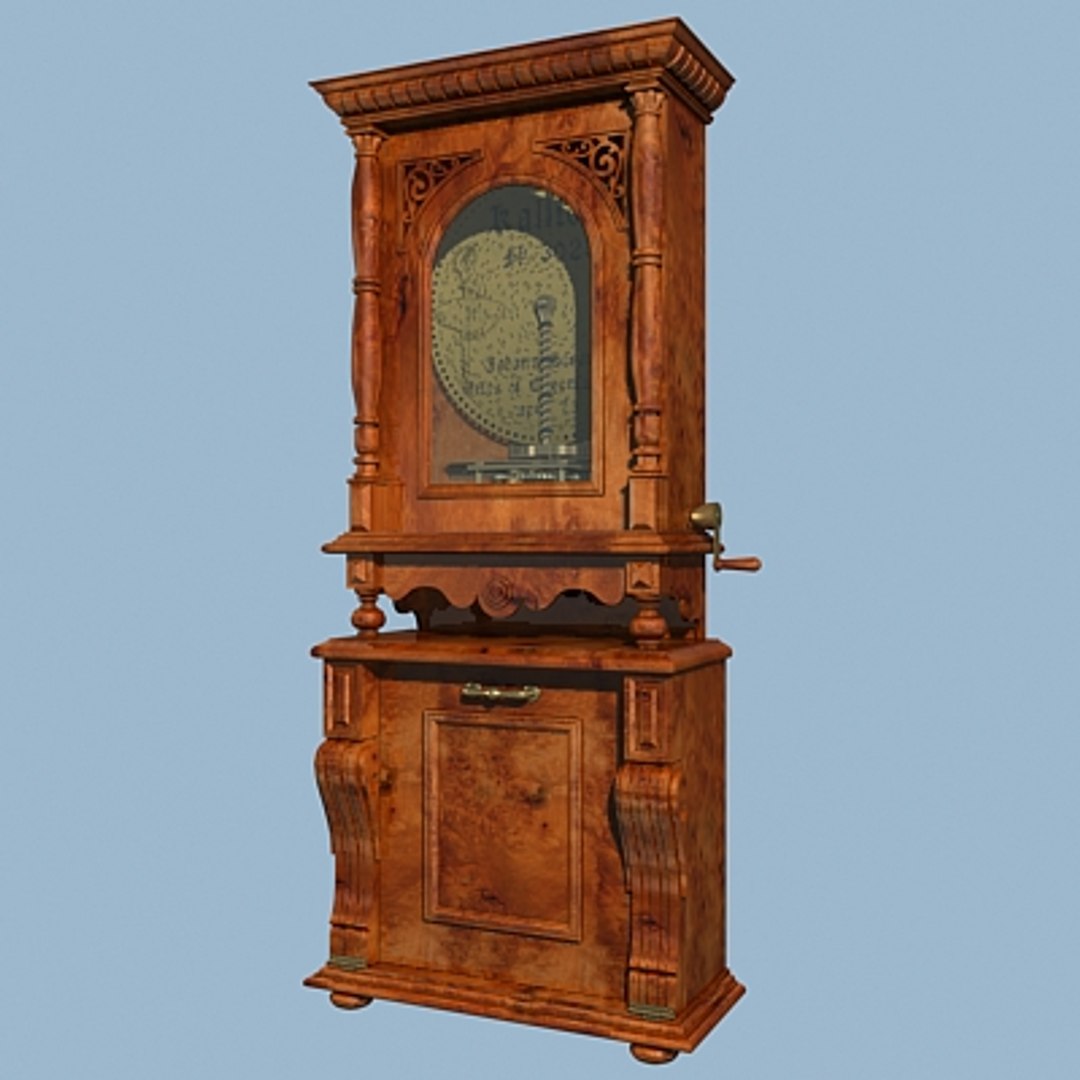 Polyphon Antique Music 3d Max