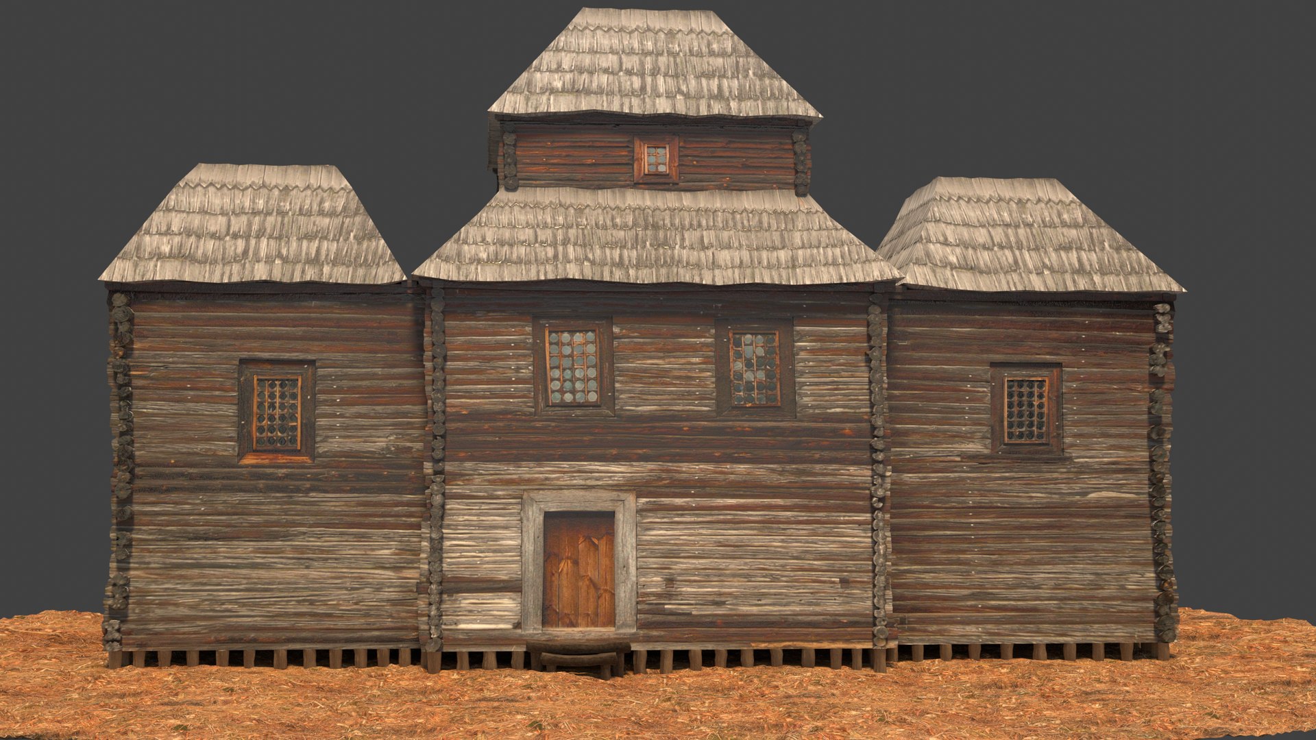 3D Medieval House Model - TurboSquid 1957655