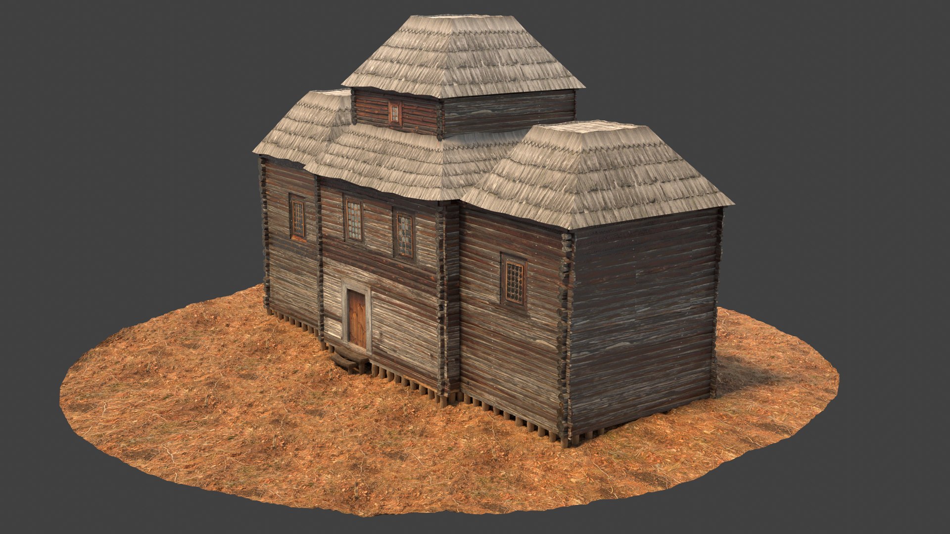 3D Medieval House Model - TurboSquid 1957655