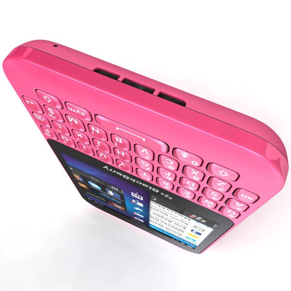 3d blackberry q5 pink